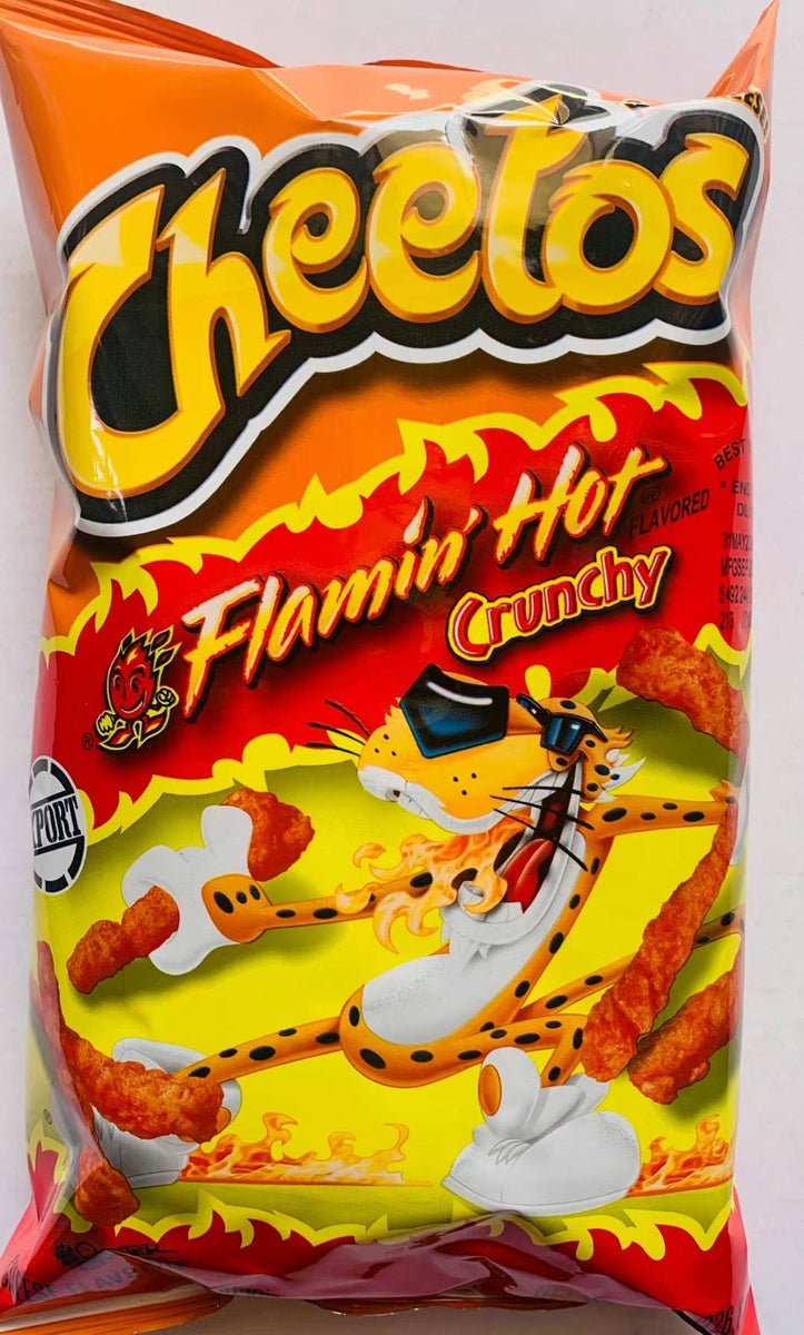 Cheetos • Flamin Hot Crunchy • 10 x 226.8g/Shipper – Spring ...