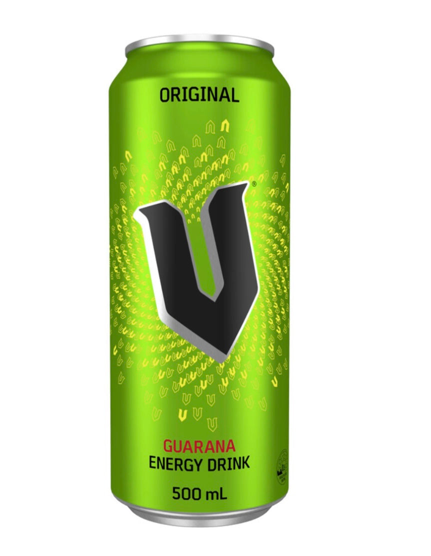 V Energy Drink • Original • 6 packs x 4 Cans x 500 mL/Shipper. Special ...