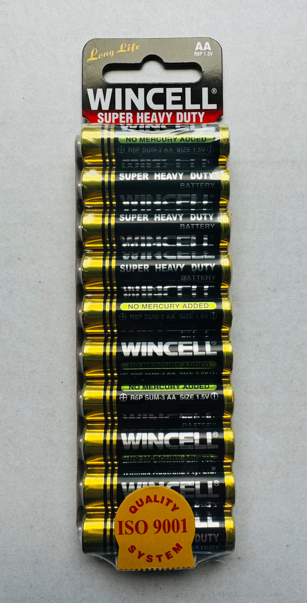 Wincell • Super Heavy Duty • AA • BP 10 – Spring International Pty Ltd