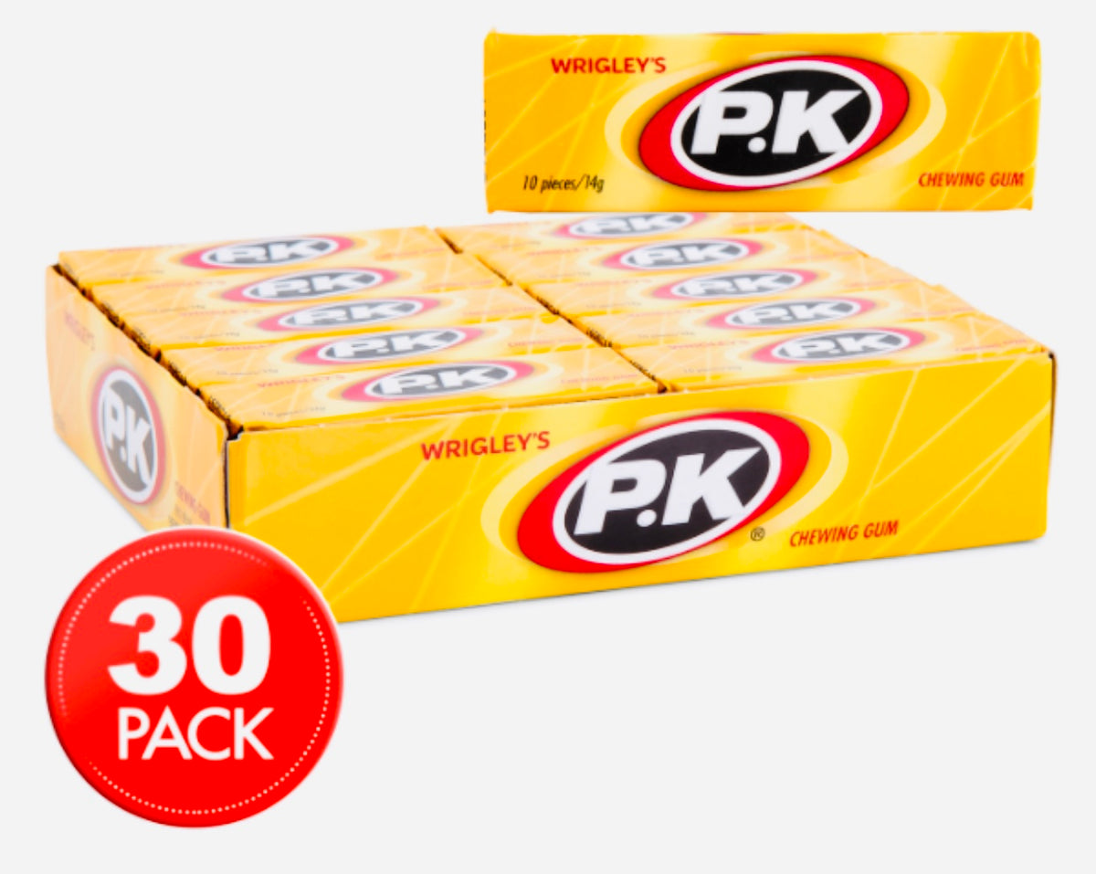 Wrigley’s PK Chewing Gum 30x14g/Outer – Spring International Pty Ltd