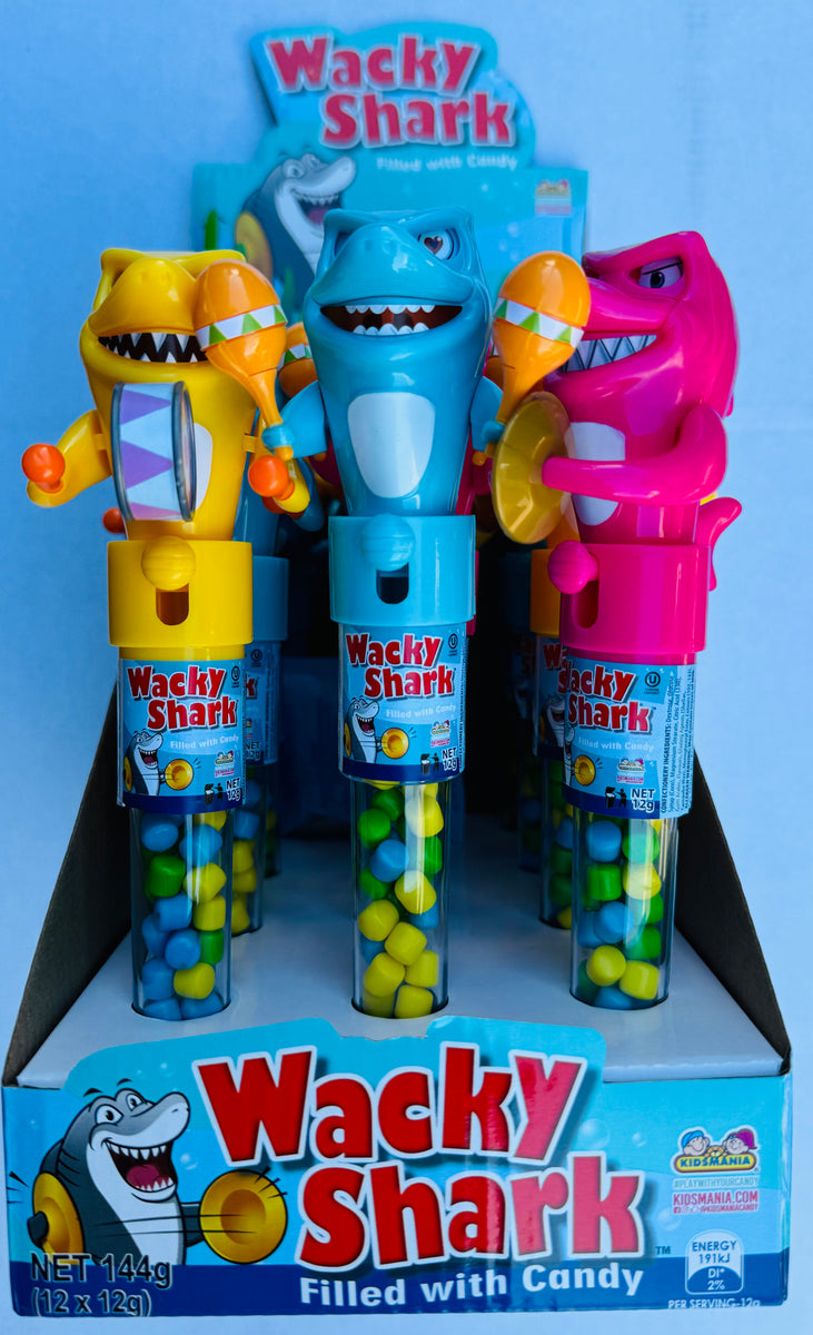 Wacky Shark • 12x12g/Outer – Spring International Pty Ltd