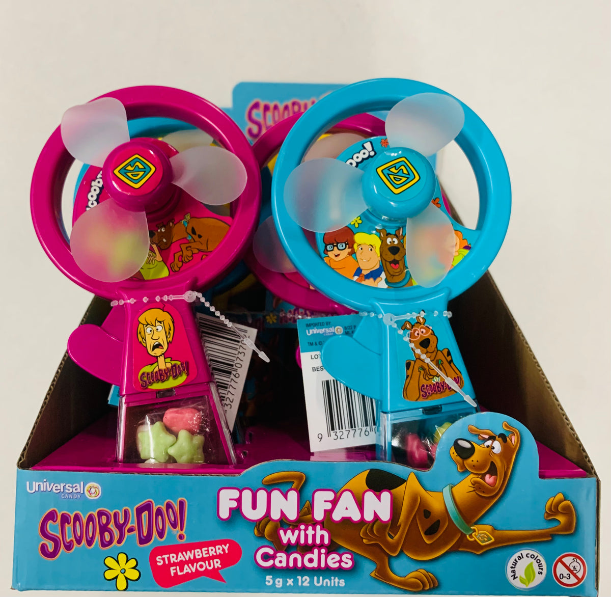 Scooby-Doo • Fun Fan with Candies • 12x5g/Outer. – Spring International ...