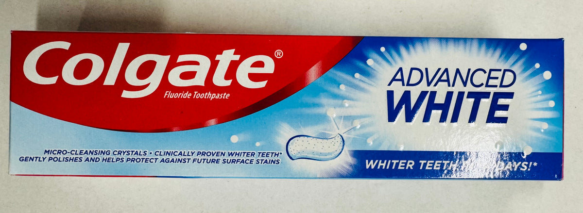 Colgate Toothpaste •Advance White • 12x115g/Outer. – Spring ...