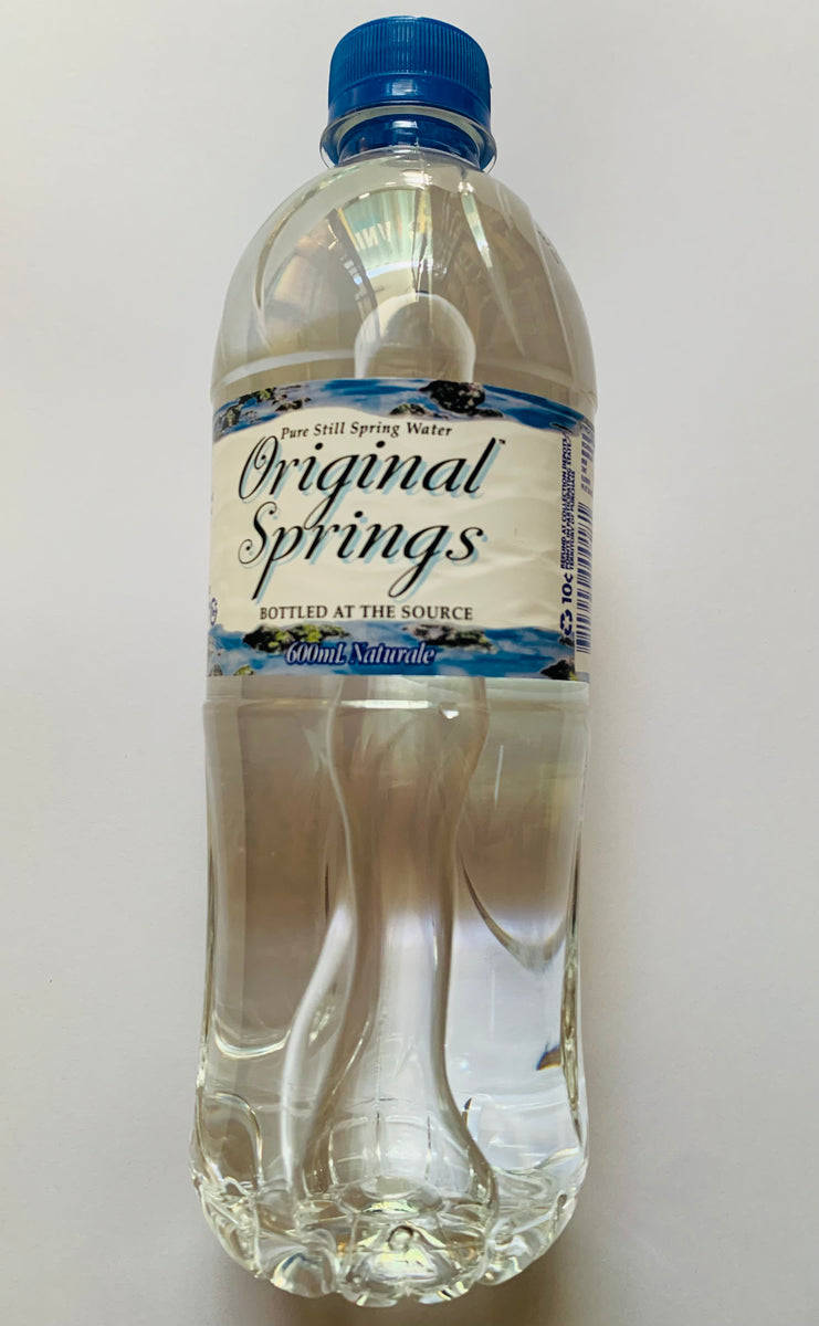 Original Springs • Pure Still Spring Water • 24 x 600 mL/ Shipper ...