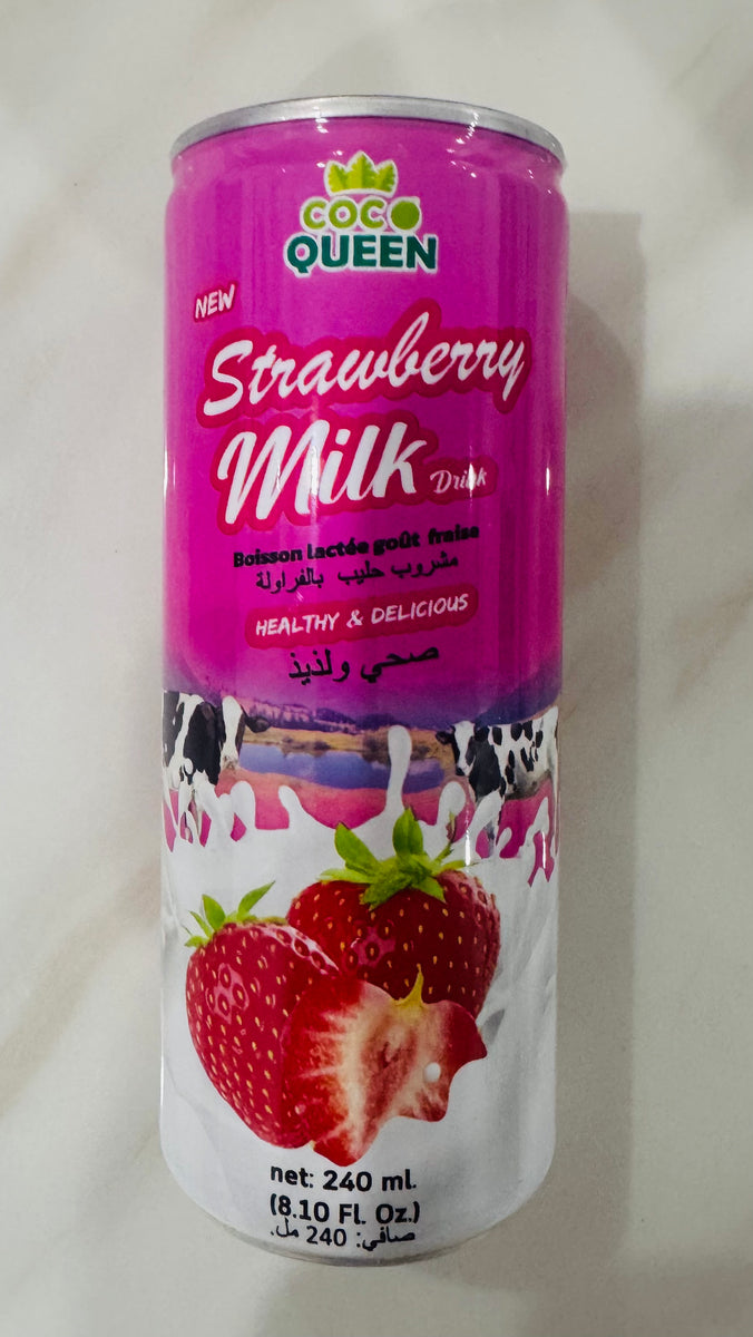 COCO QUEEN • Strawberry Milk Drink • 30 x 250 mL/Shipper. – Spring ...