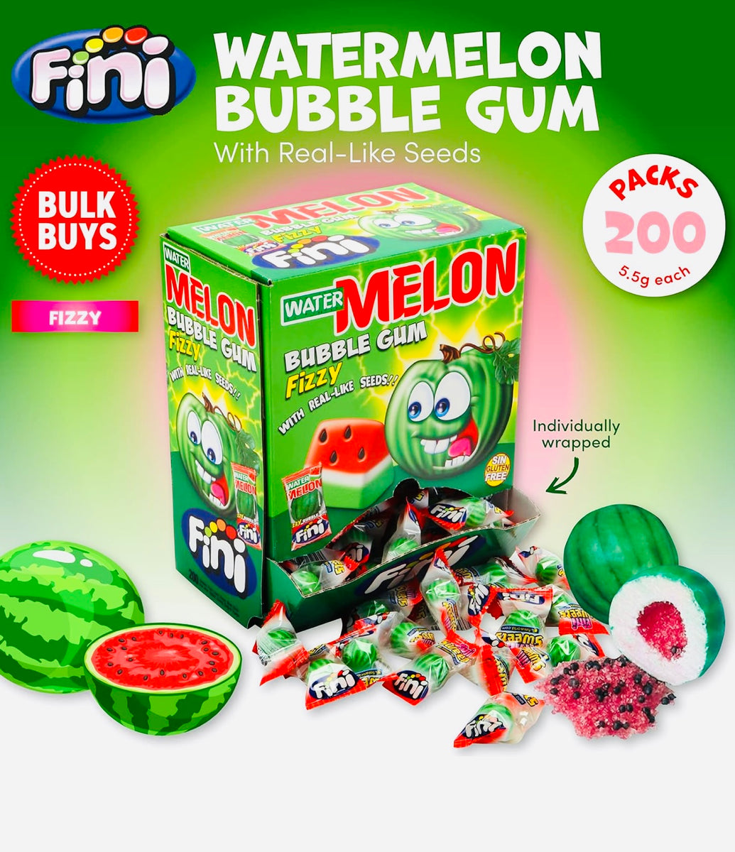 Fini Watermelon Bubble Gum – Spring International Pty Ltd