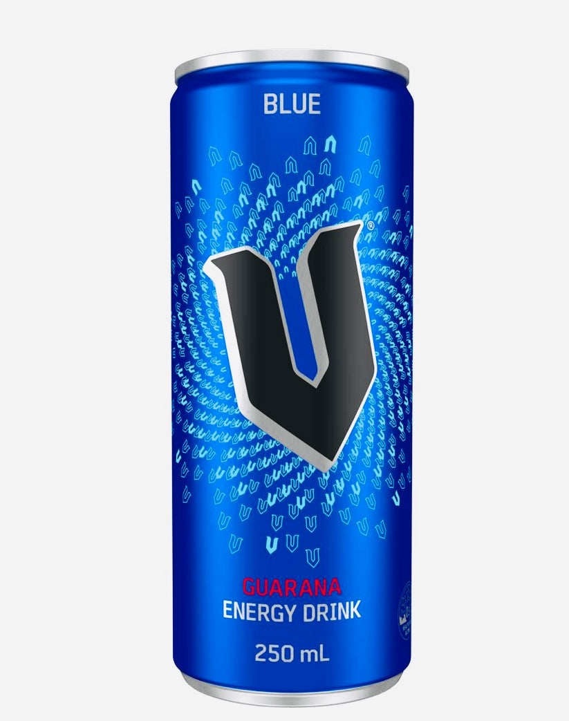 V Energy Drink • Blue • 6Packs x 250mL/Shipper. – Spring International ...