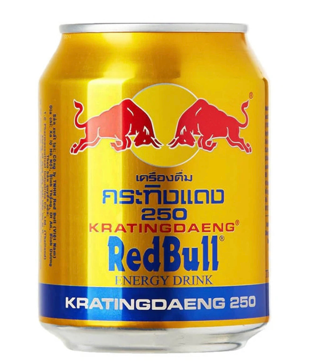 Thai Red Bull Energy Drink • 4 Packs X 6 Cans x 250 mL/Shipper – Spring ...