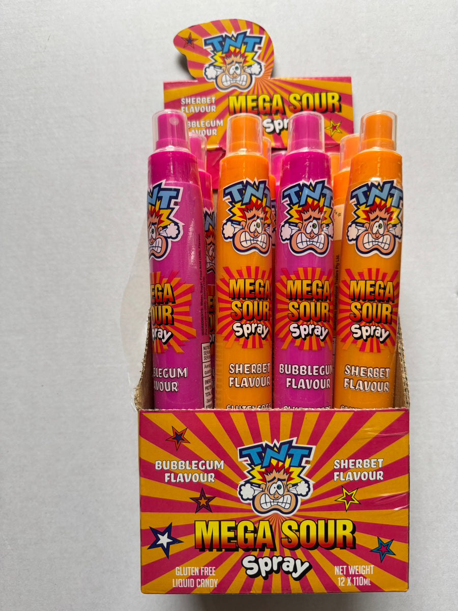 TNT Mega Sour Spray • 12 x 110 mL/Outer. Special is from 08 July to 22 ...