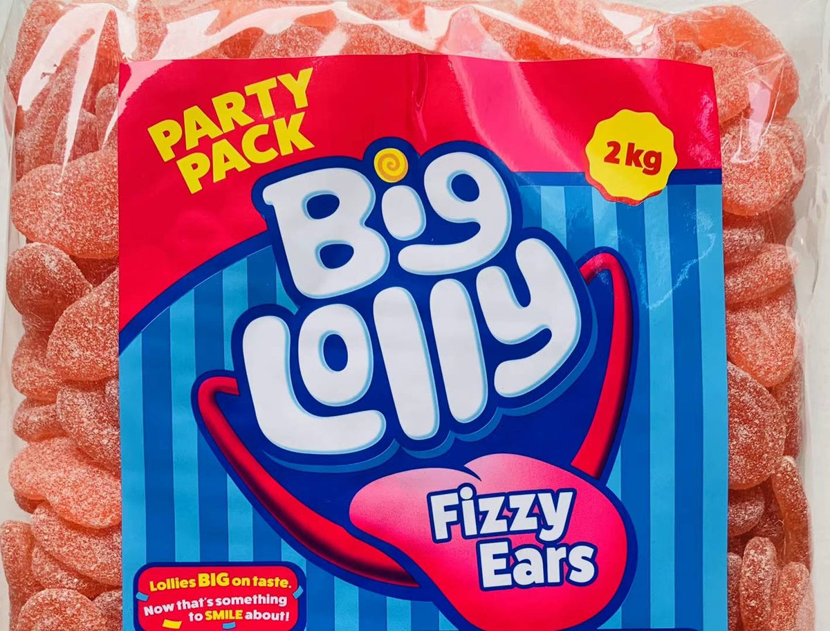 Big Lolly • Fizzy Ears • 2kg/Bag – Spring International Pty Ltd
